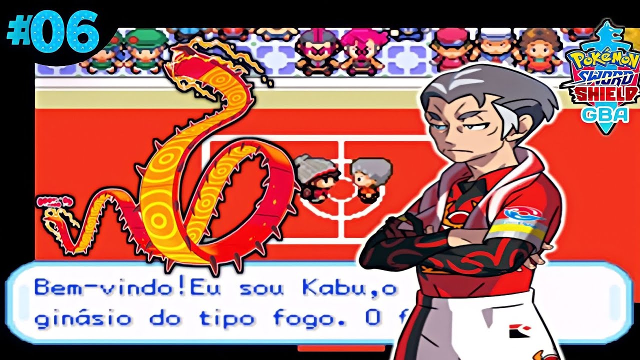 Let's play Pokémon Sword and Shield (GBA)-Part 06- A Battle with Gym ...