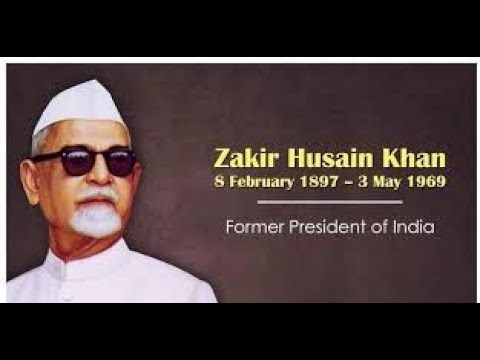 First Muslim President of India | Zakir Husain 1967 - YouTube