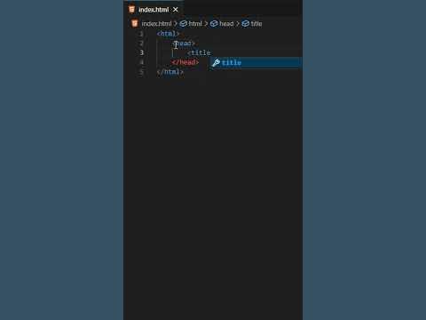 VS CODE tips and tricks | Html template #javascript #coding # ...