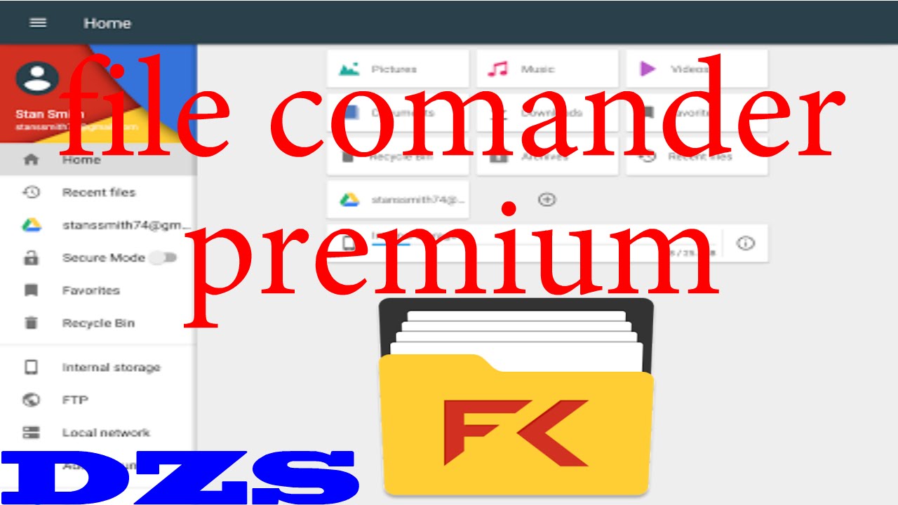 File comander premium 2016 - YouTube