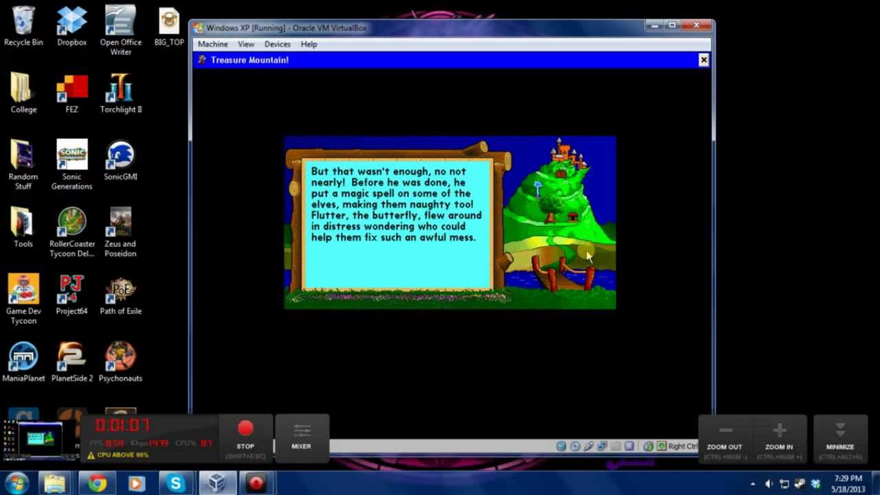Treasure Mountain (1994 Windows Version) - YouTube