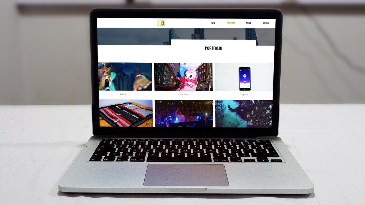 How To Make a Video Website/Portfolio FREE! (2018) - YouTube