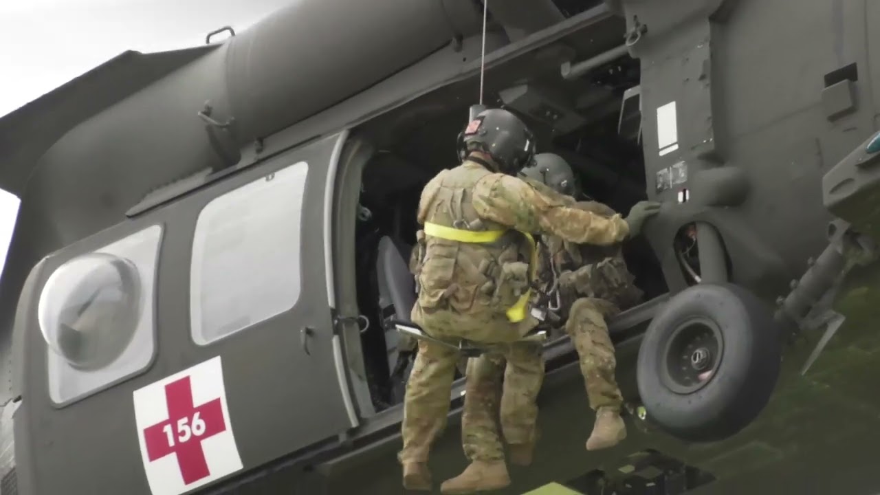 Florida National Guard Hurricane Rescue Prep - YouTube