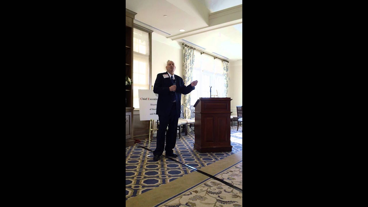 David Gerhardt speaking at the CEO Club of Boston - YouTube