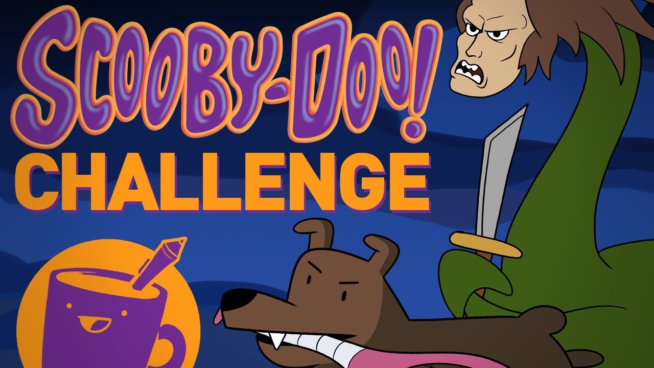 Scooby-Doo Drawing Challenge (ft. Simone from Polygon) - YouTube