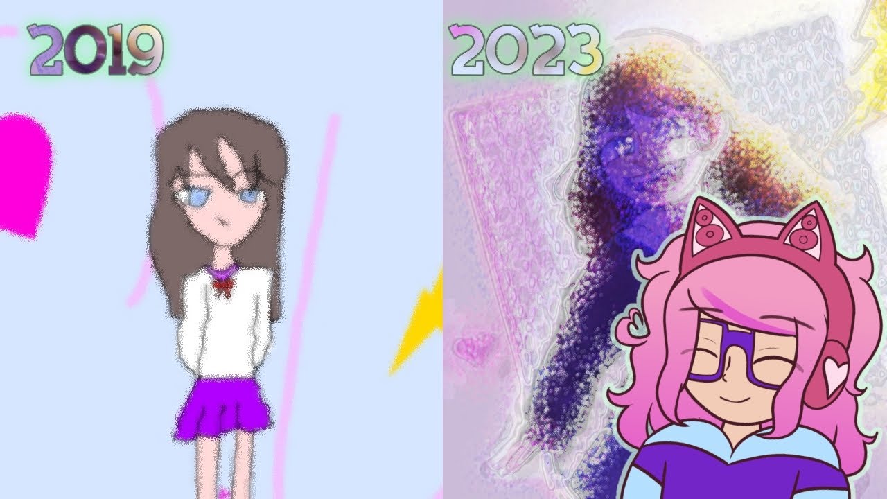 I remake my first drawing on a computer】• - YouTube