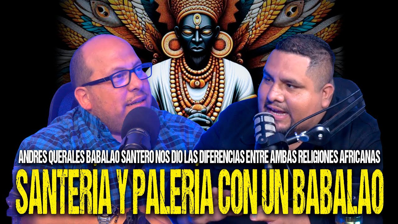SANTERÍA Y PALERÍA con un BABALAO, quien nos dio las DIFERENCIAS entre ...