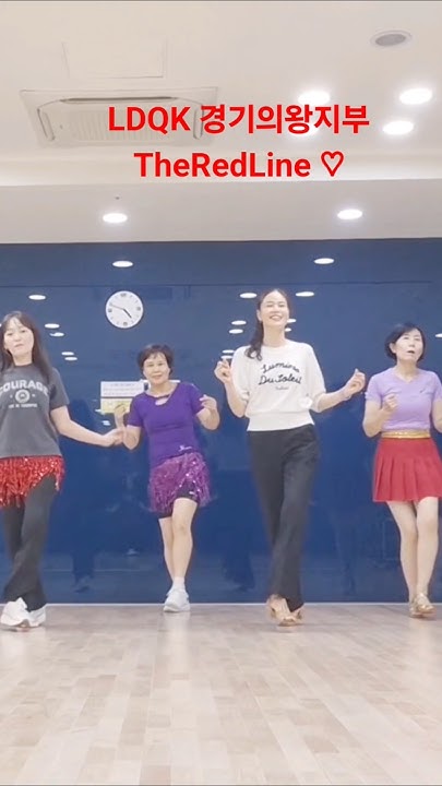 Glee Gloria LineDance/Improver/TheRedLine - YouTube