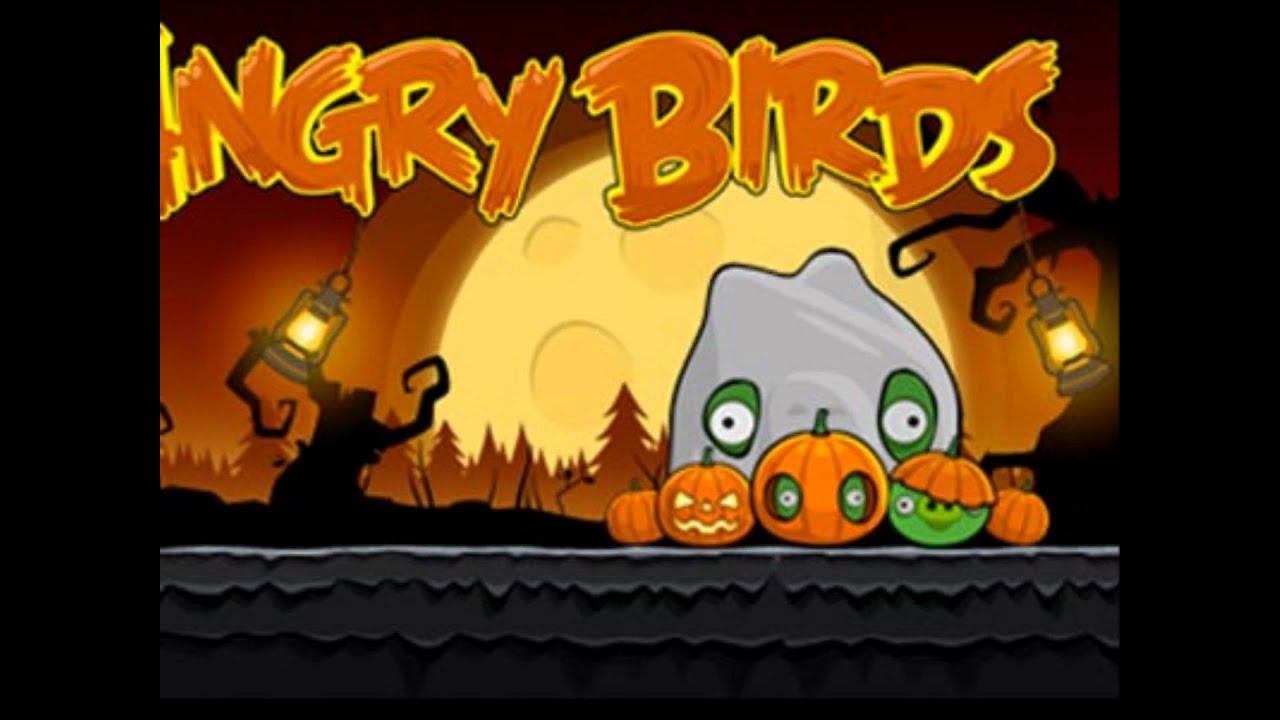 Angry Birds Seasons - Ham'O'Ween theme Full - YouTube