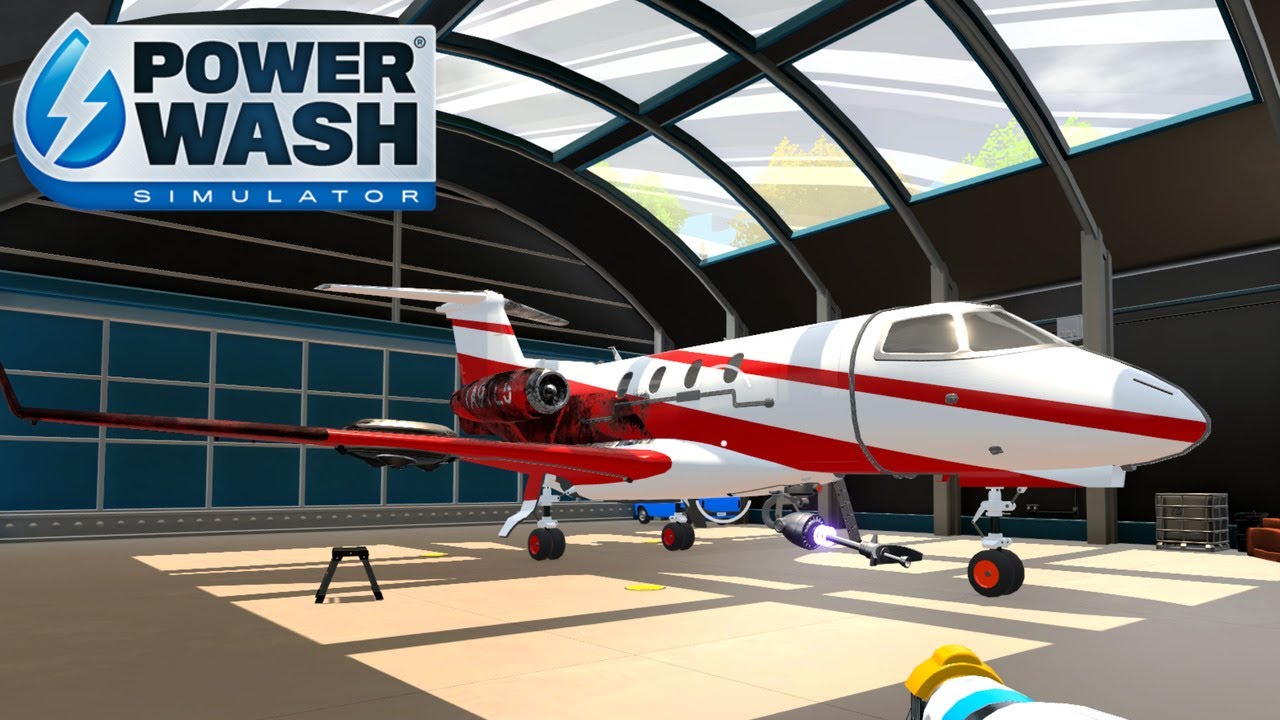 Powerwash Simulator EP23 | Chillout Sunday's On Our Private Jet! - YouTube