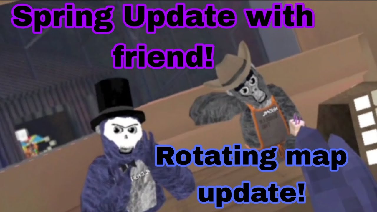 Gorilla Tag Spring/Easter Update (Kinda late) With @Kkgml [NEW ROTATING ...