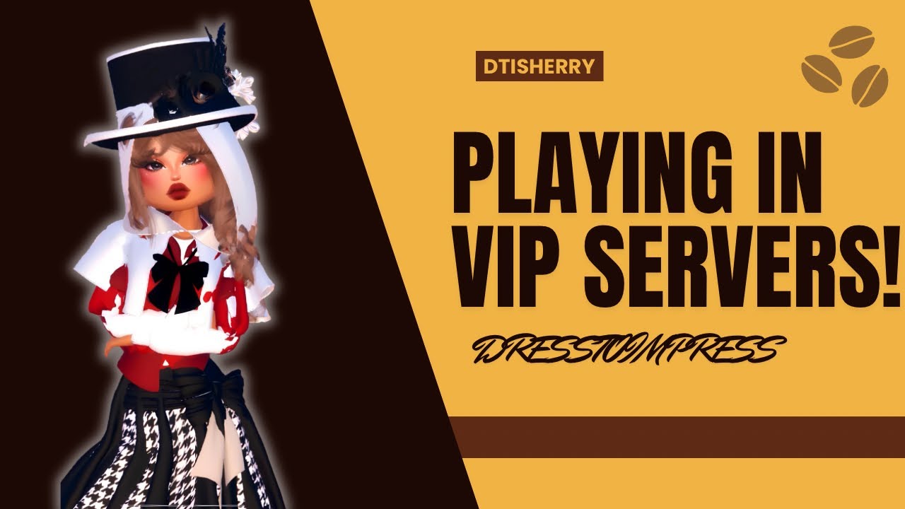 PLAYING IN *VIP SERVERS* IN DRESS TO IMPRESS (Roblox dti) - YouTube