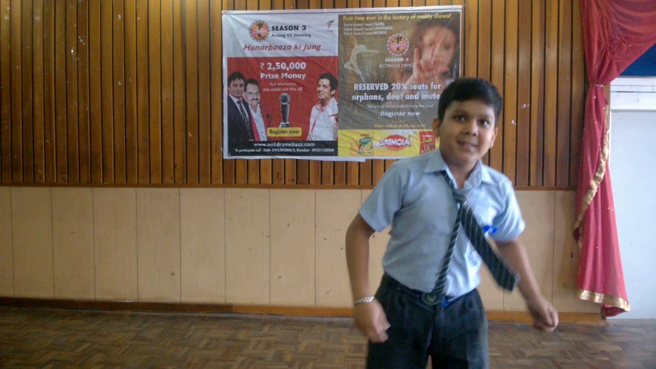 No1 dramebaaz audition krishna goel - YouTube