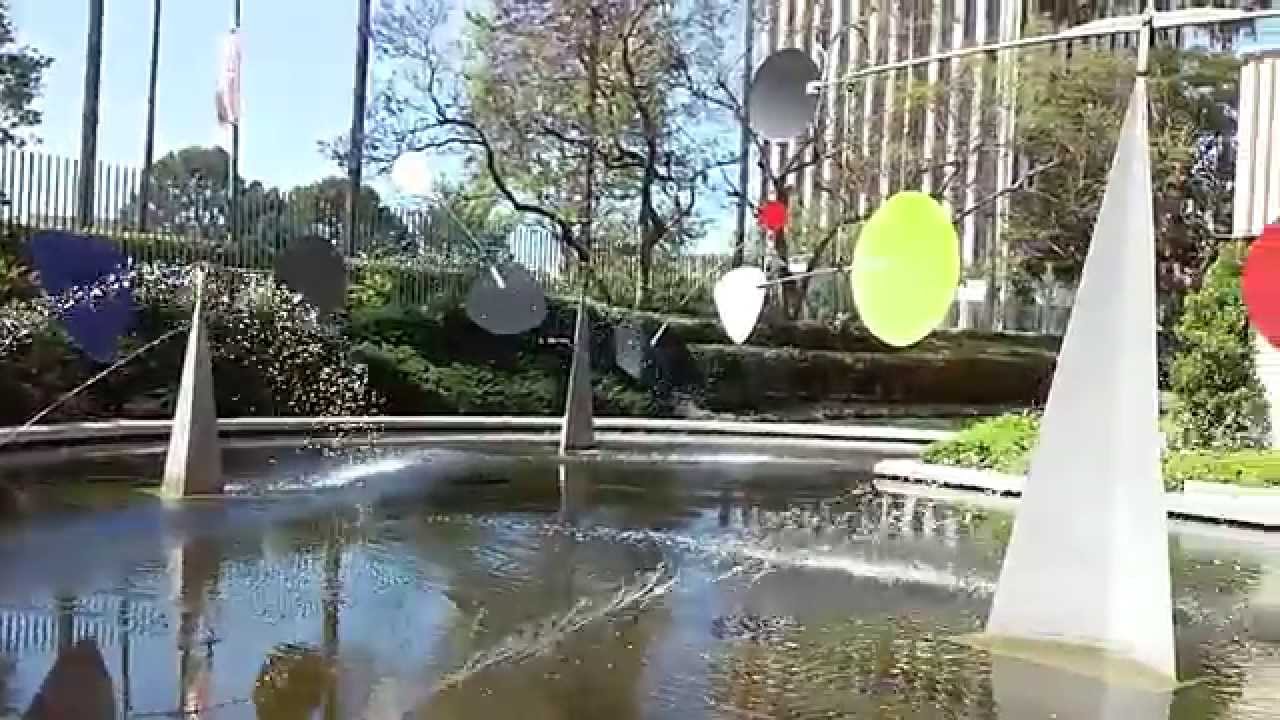 Calder in the LACMA Sculpture Garden April 2015a - YouTube