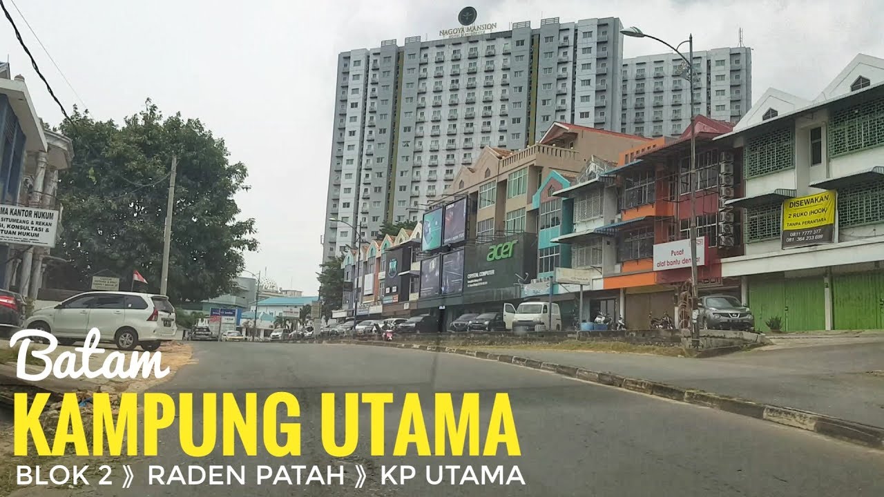Keliling KAMPUNG UTAMA Batam Mulai Dari Blok 2 | Jalan dan Keliling ...