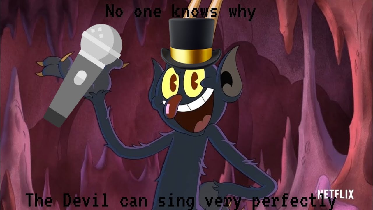 The Cuphead Show, but it’s just the Devil singing - YouTube