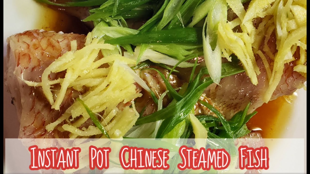 Instant Pot Chinese Steam Fish - YouTube