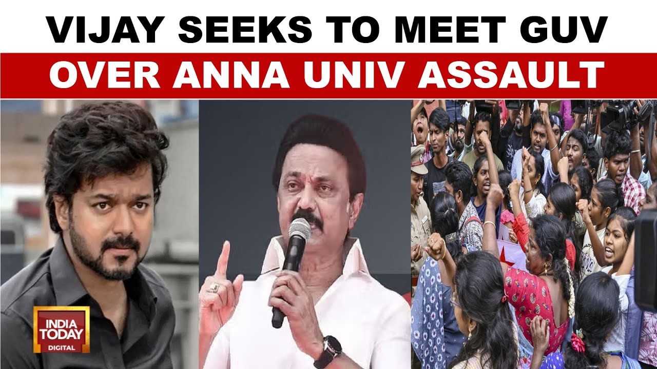 Actor-turned-politician Vijay Seeks Meeting With Governor Over Anna ...