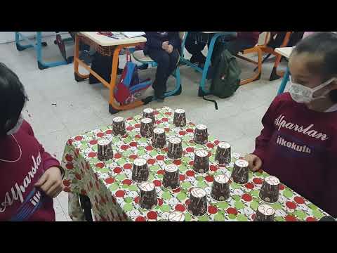 Bardakla Ritmik Sayma 3. Sınıf İçi Oyun Etkinlikleri