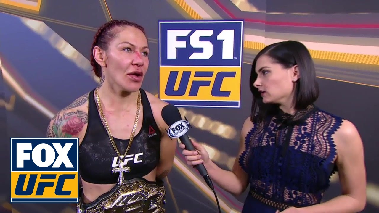 Cris Cyborg Talks with Megan Olivi | INTERVIEW | UFC 219 - YouTube