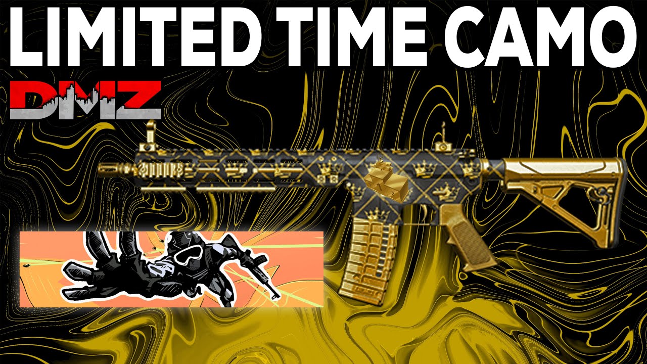 MW2 HOW TO UNLOCK RARE UNIQUE Gold Crown CAMO - LIMITED TIME Free ...
