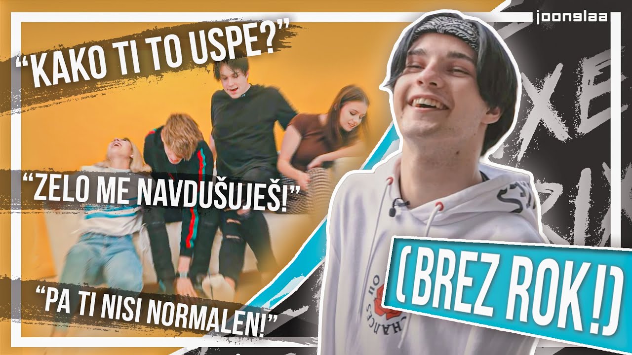 Kaj vse lahko ZARES naredi fant BREZ ROK? 🤯😎 | Erix, Bor, Laura, Ema ...