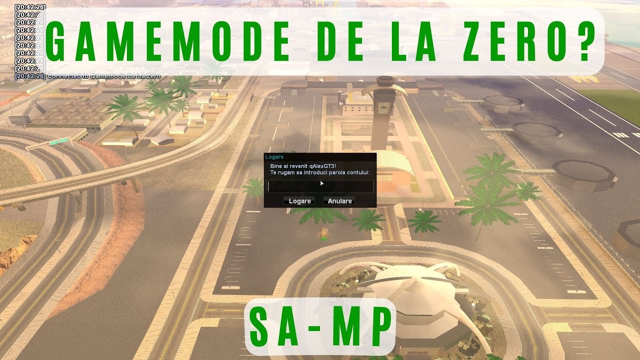 (Free) Gamemode De La Zero? - SA-MP - YouTube