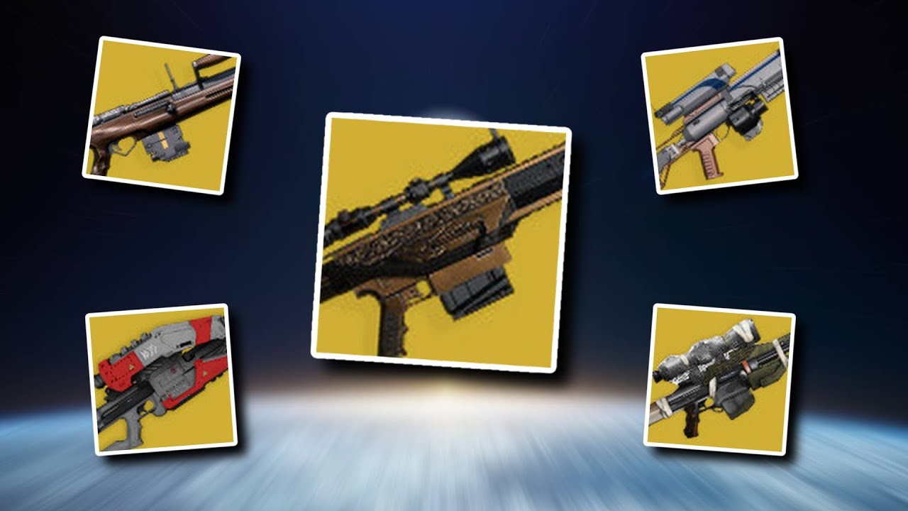 The Lost Exotic Sniper Rifles of Destiny 1 - YouTube