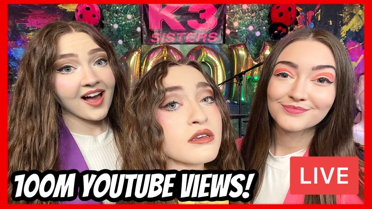 K3 Sisters "100M YouTube Views!" Concert 8/13/22 - YouTube