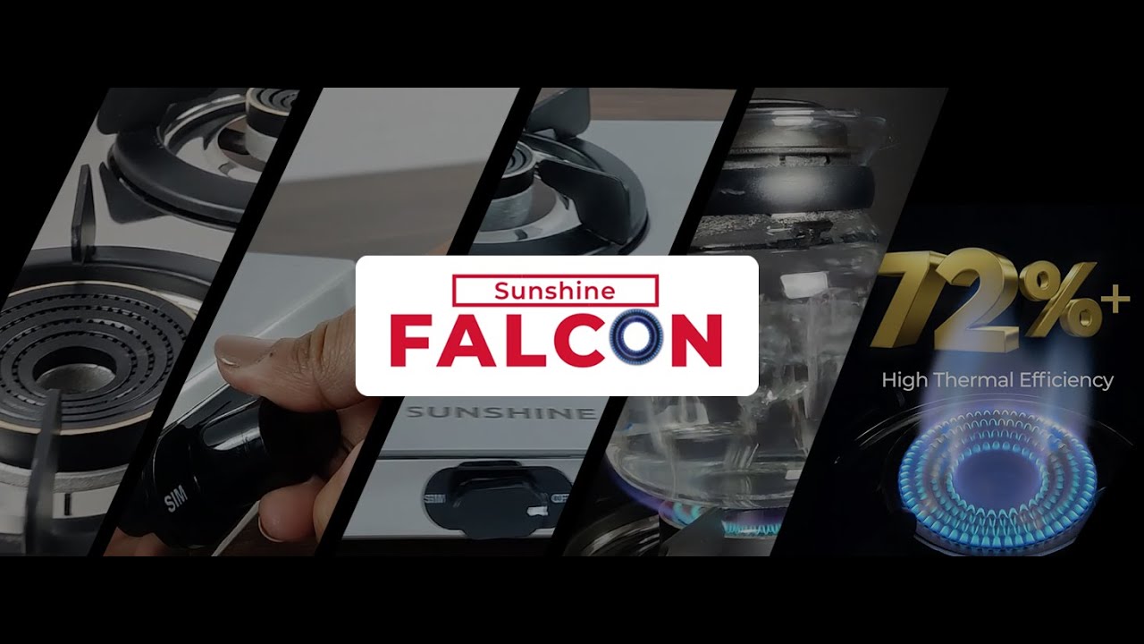 Sunshine Falcon Ultra Slim Stainless Steel Cooktop - YouTube