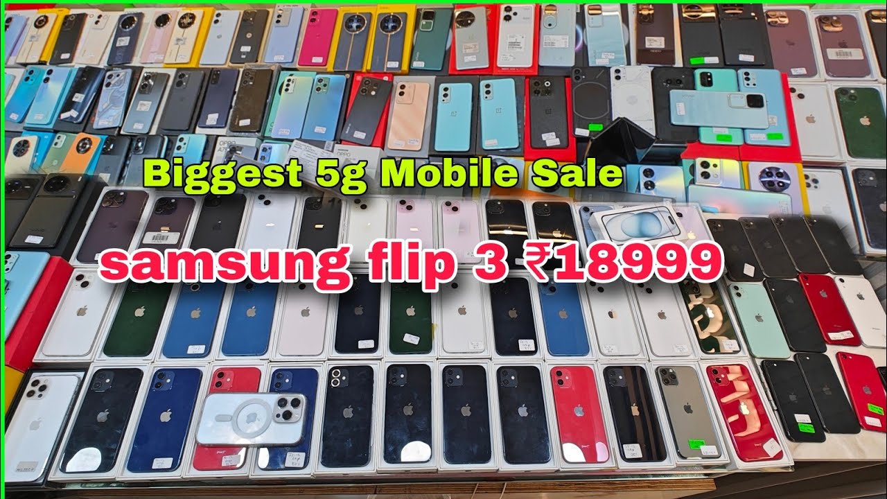 Biggest Secondhand Mobile Sale 🔥| 5g Mobile Start ₹6999 biggest offer ...