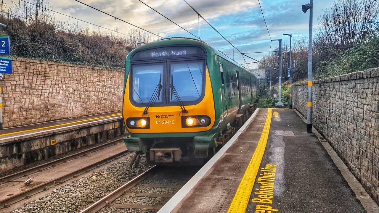 Irish Rail 29000 Class Commuter Train 29412 - Sandycove and Glasthule ...