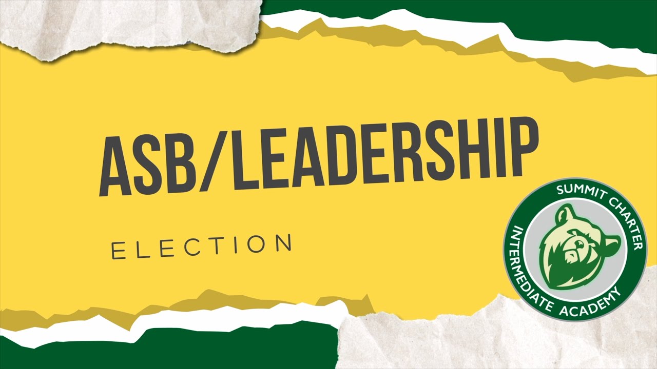 ASB Leadership 25/26 Election Speeches - YouTube