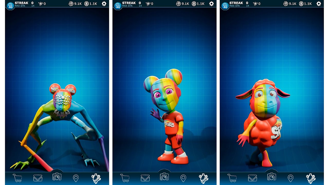 FNAF AR: Amanda The Adventurer Skittles Characters Workshop Animations ...