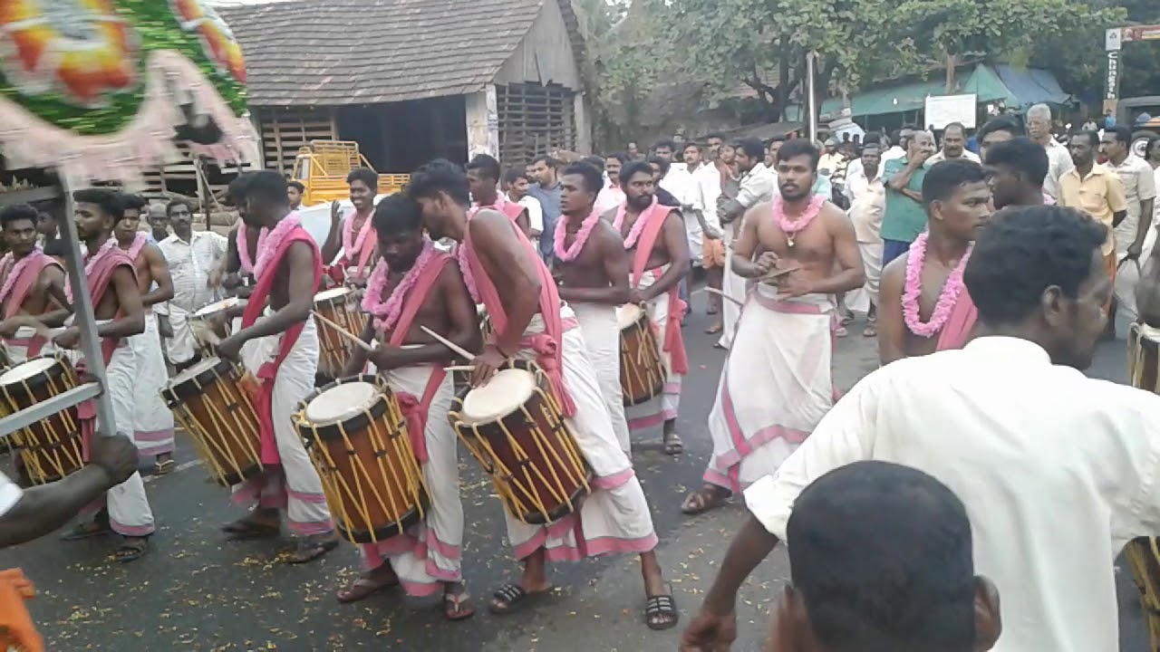 Kerala temple function - YouTube