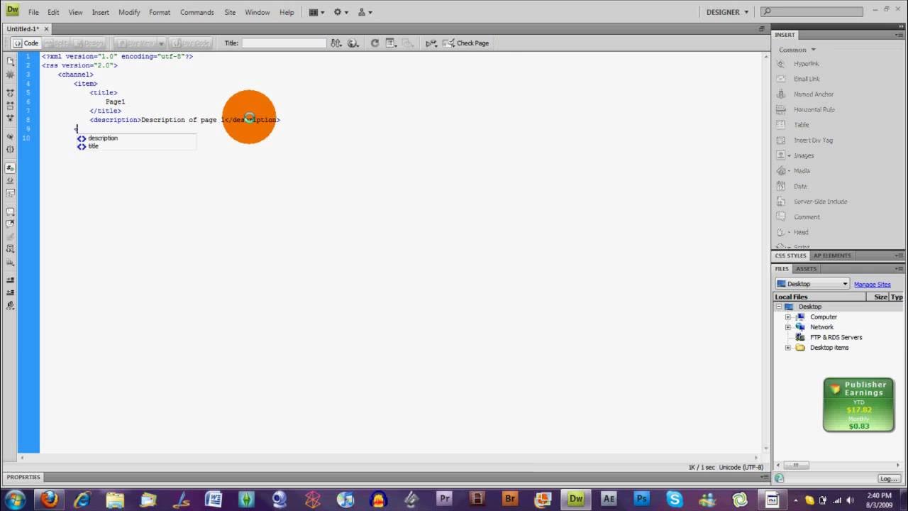 How to Create an RSS feed Using XML - YouTube