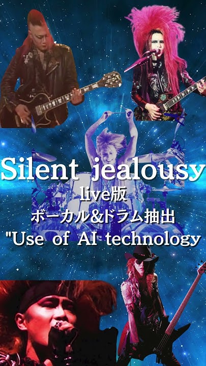 Silent Jealousy live版short用ボーカル&ドラム抽出 #silentjealousy #YOSHIKI #TOSHI #PATA #HEATH #HIDE #XJAPAN ...