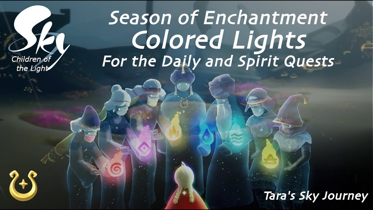 Season of Enchantment: Colored Light Quests - YouTube