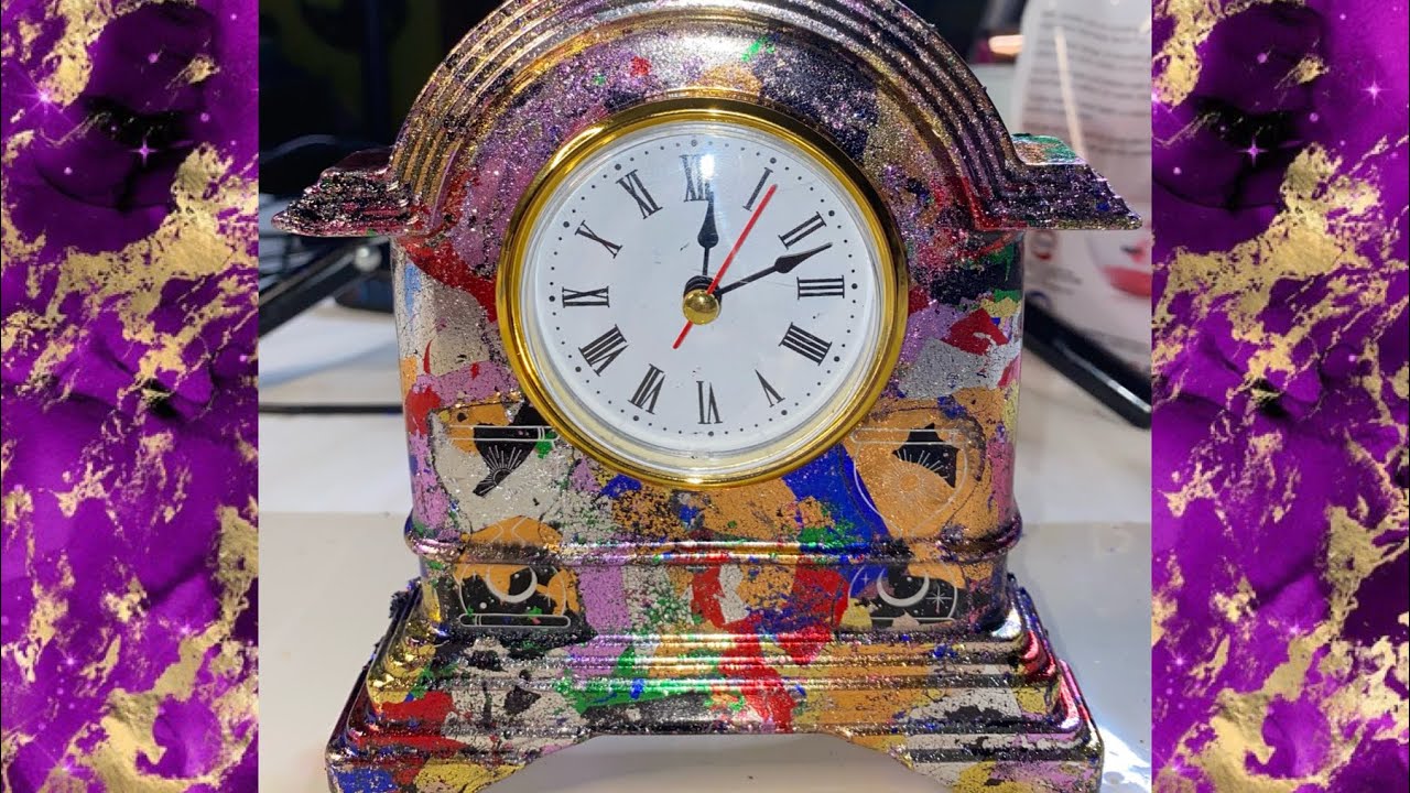 #279 HOW TO MAKE A RESIN CLOCK!! - YouTube