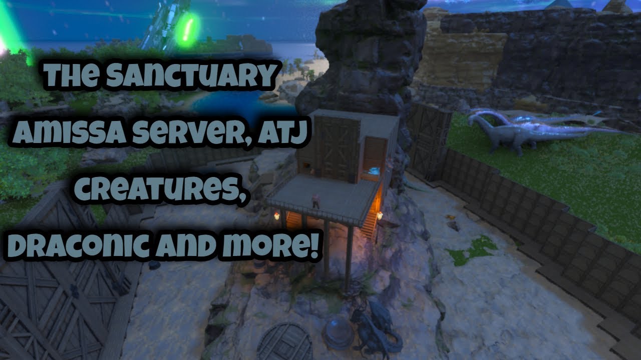 The Sanctuary Amissa server, ATJ creatures, Draconic and more. Jumping ...