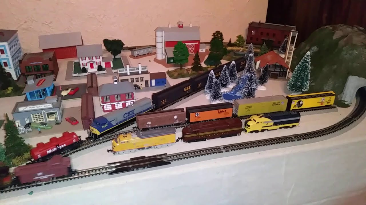 My N-Scale layout is complete - YouTube