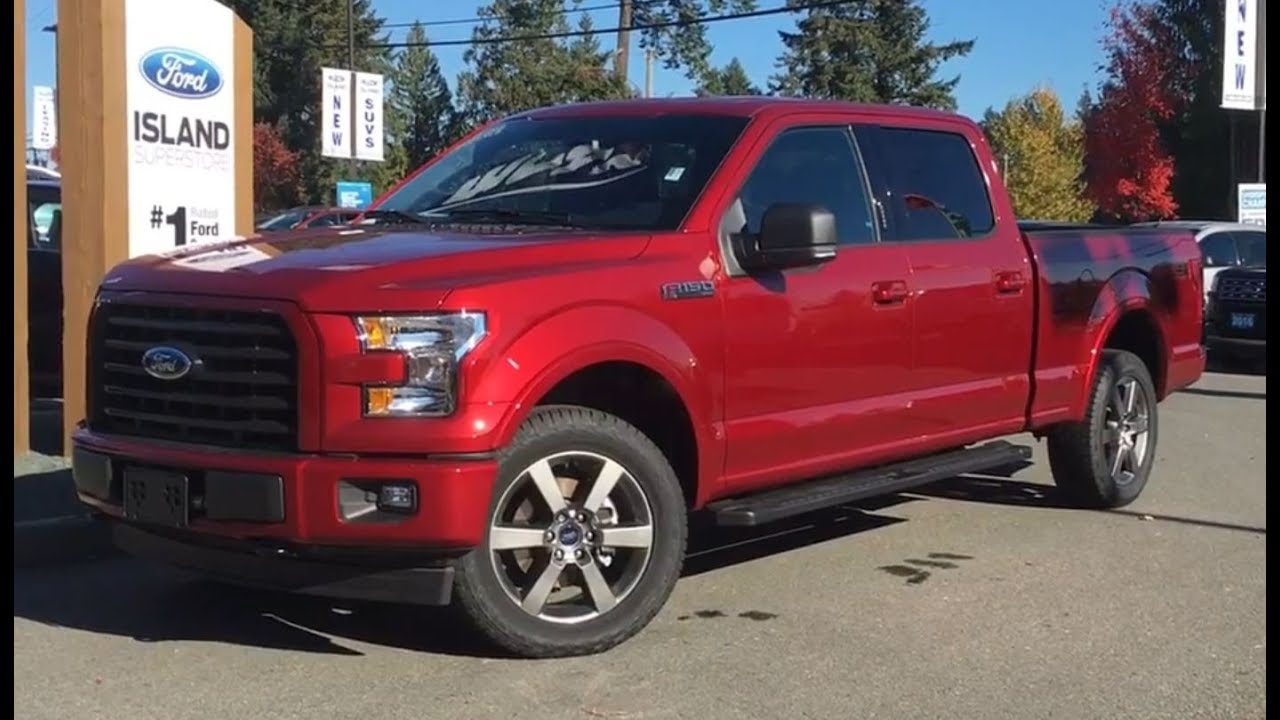 2017 Ford F-150 XLT FX4 Sport V8 SuperCrew Review|Island Ford - YouTube