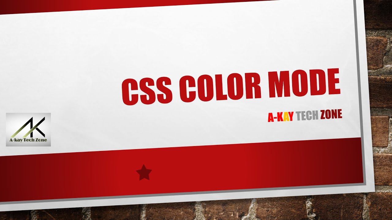 CSS Color Modes Tutorial in Hindi - YouTube