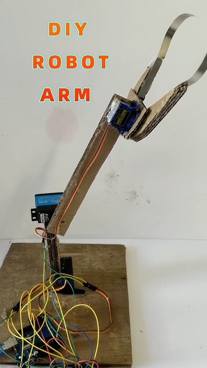 How to Build a Robot Arm with Arduino! #arduinoproject - YouTube