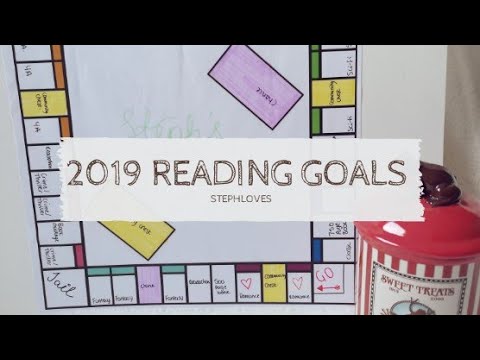 2019 READING GOALS - YouTube