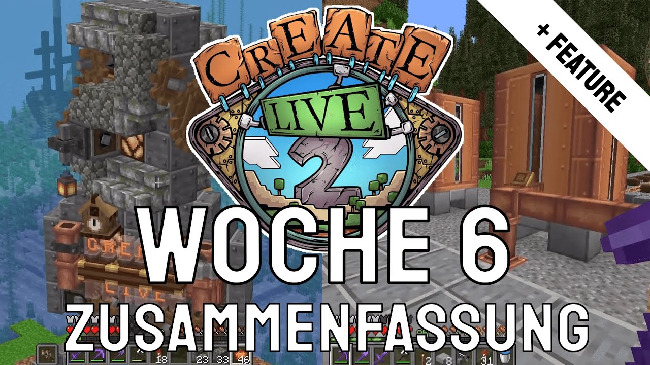 Create Live 2 KOMPLETTE WOCHE 6 Zusammenfassung | Urutox + feat. CastCrafter - YouTube