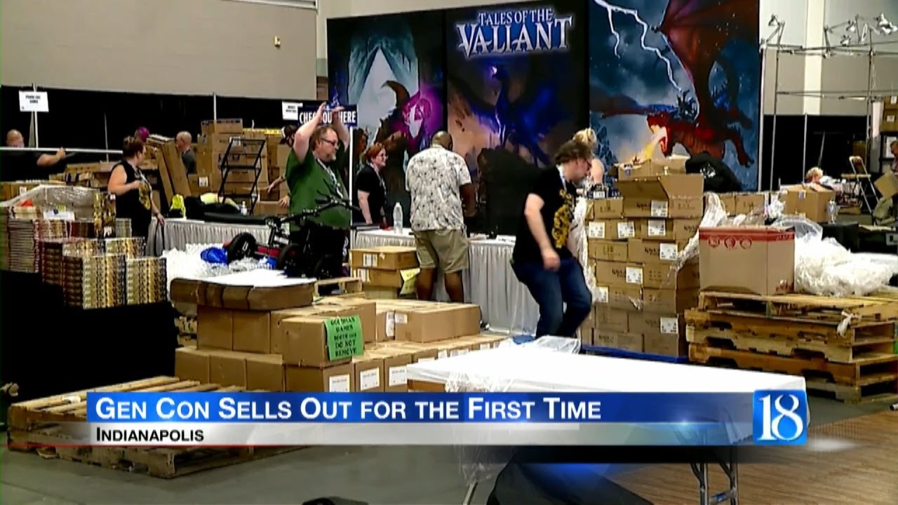 Gen Con Sells Out for the First Time - YouTube