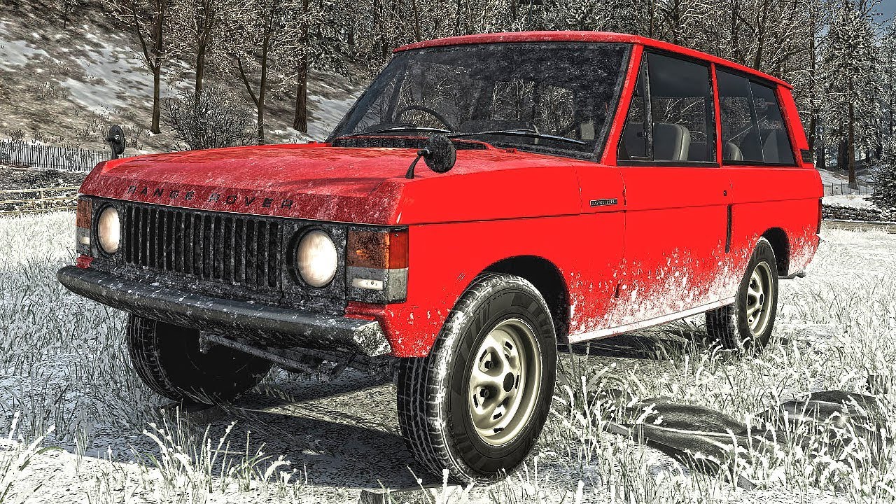 Forza Horizon 4 1973 Range Rover Winter Off Road | Racer V8 - YouTube