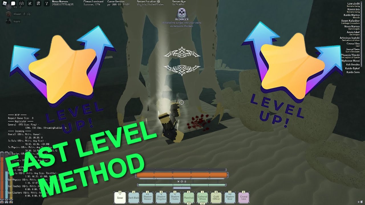 Deepwoken | FASTEST Level Method | Infinite Sharko's (OP) - YouTube