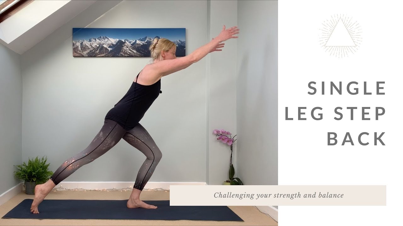 Single Leg Step Back - YouTube